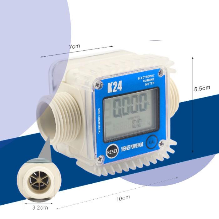 Jual Loy | Turbine Flow Meter Digital K24 Horizontal | Shopee Indonesia