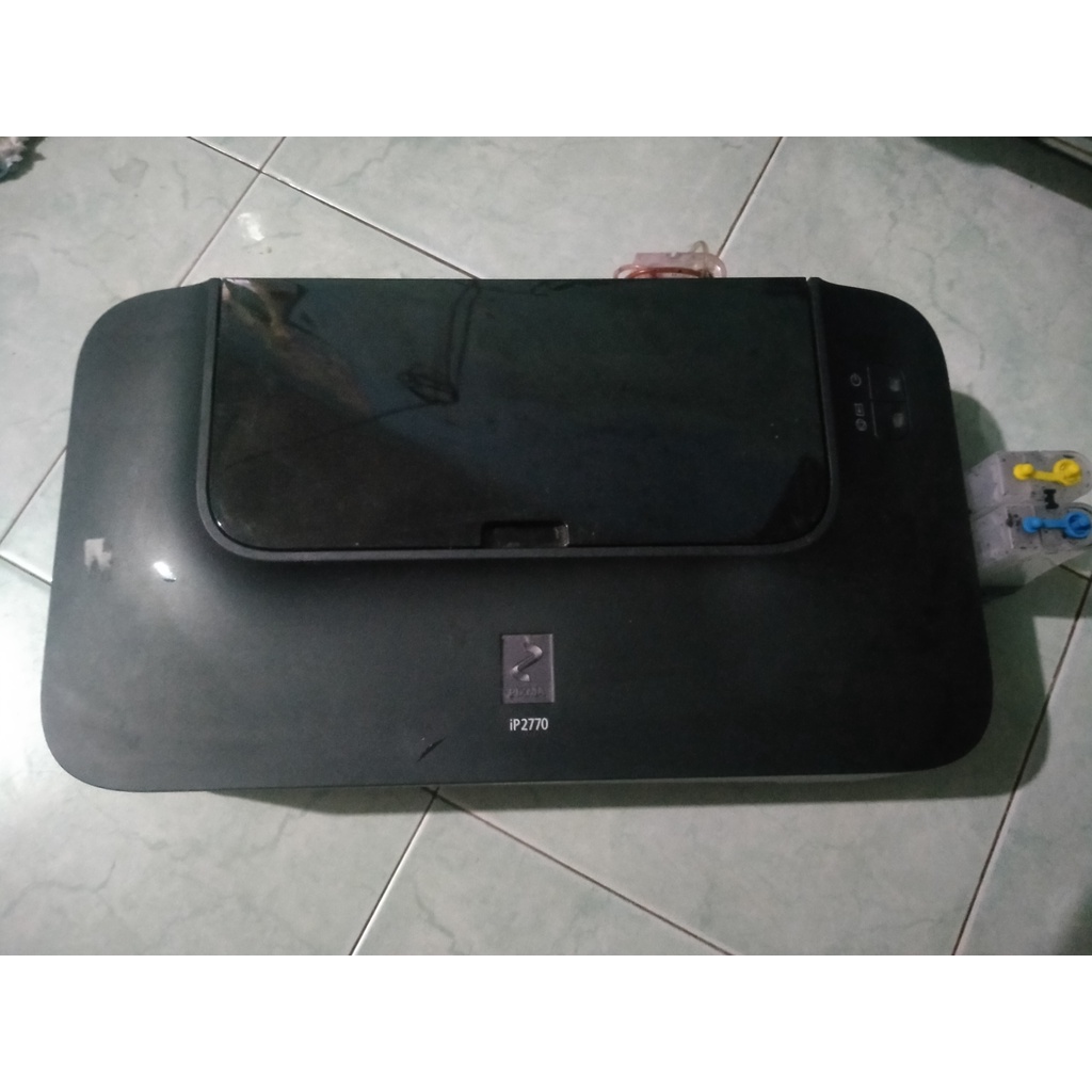 Jual PRINTER CANON IP2770 CETAK HITAM PUTIH RESI NUMERATOR siap pakai ...