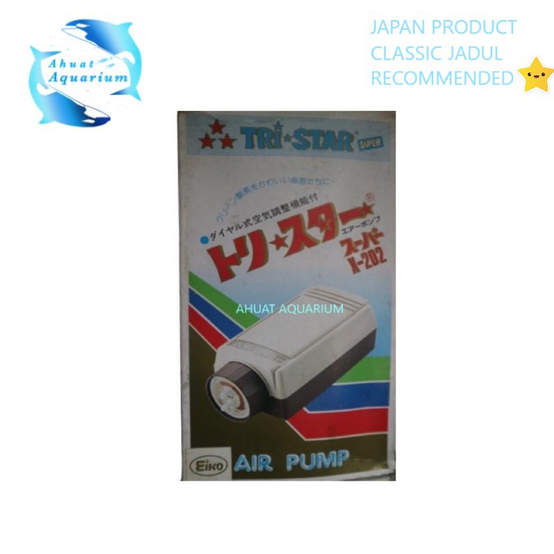 Jual MESIN AERATOR POMPA UDARA TRI STAR JEPANG X202 (MESIN OKSIGEN ...