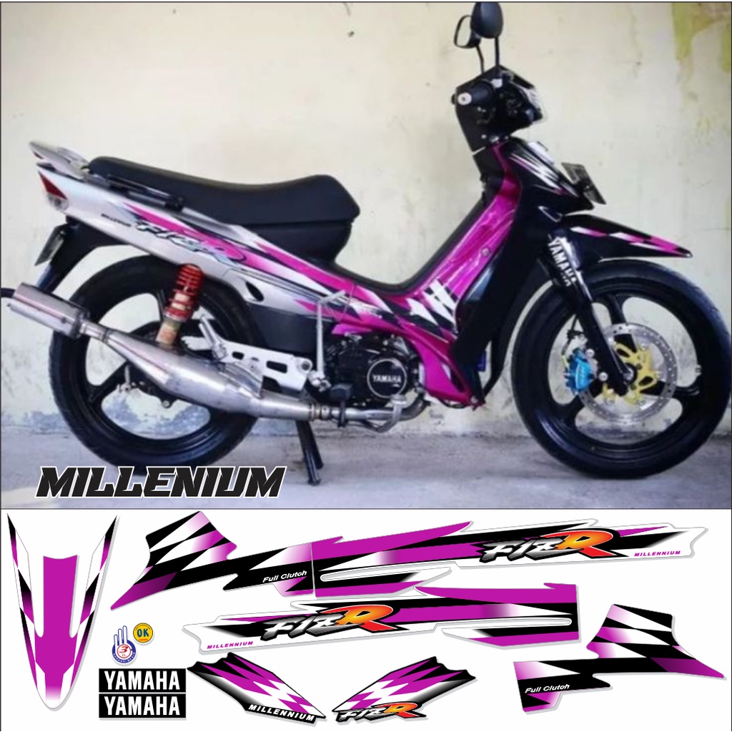 Jual STIKER STRIPING FIZR FIZ R MILLENIUM / MILENIUM LIS STANDAR ORI ...