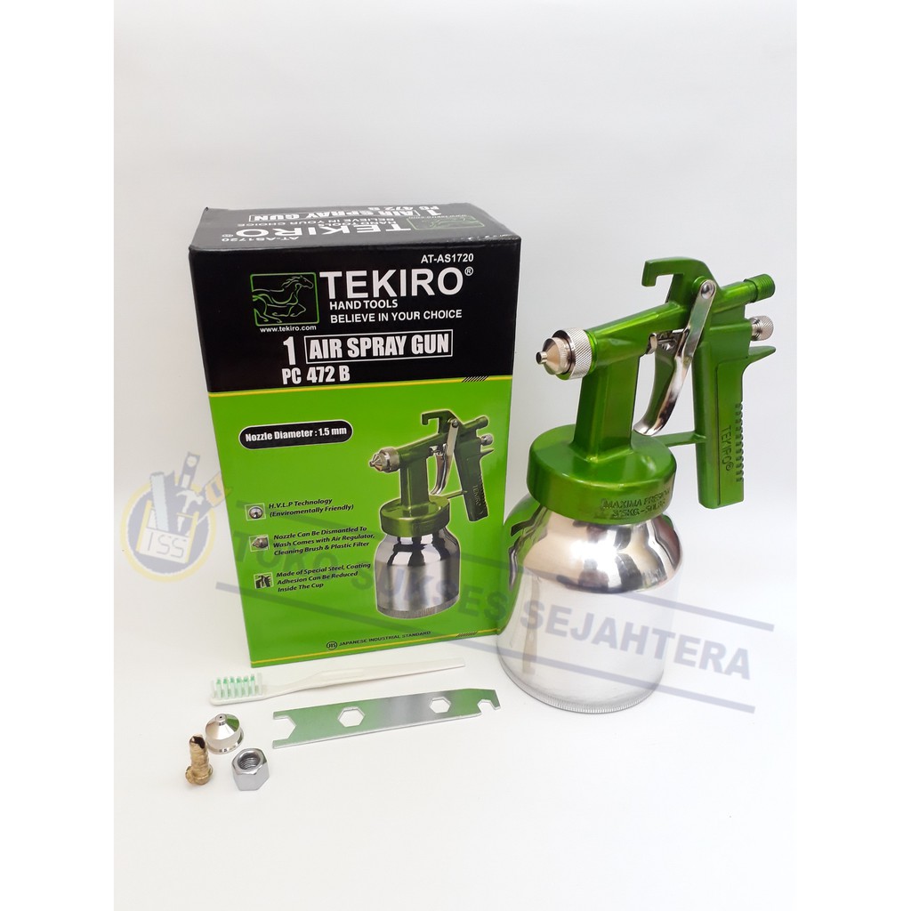 Jual TEKIRO Spray gun Tekiro tabung bawah atau semprotan cat tekiro 472 ...