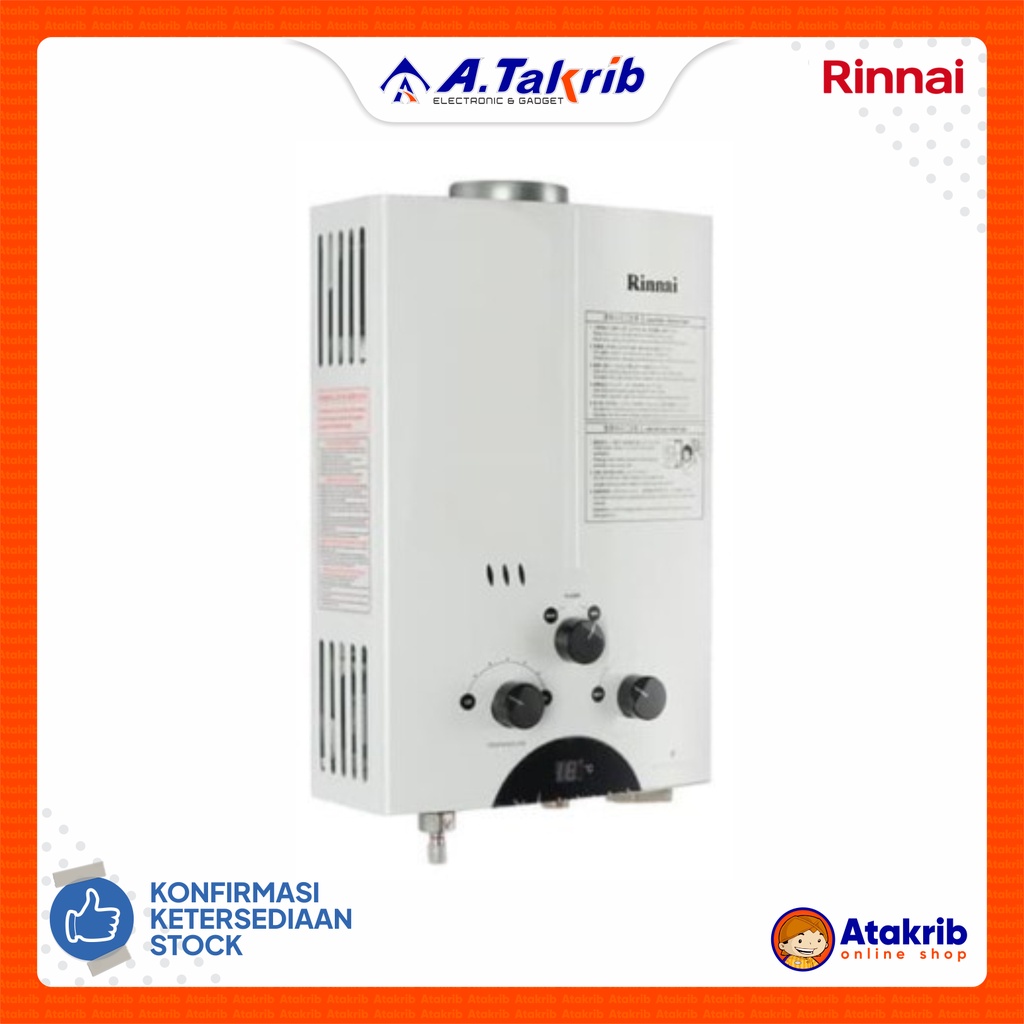 Jual RINNAI WATER HEATER REU-5CFC 5 LITER | Shopee Indonesia