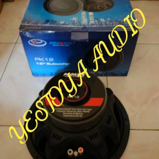 Jual Subwoofer Prokick PK12 | Shopee Indonesia