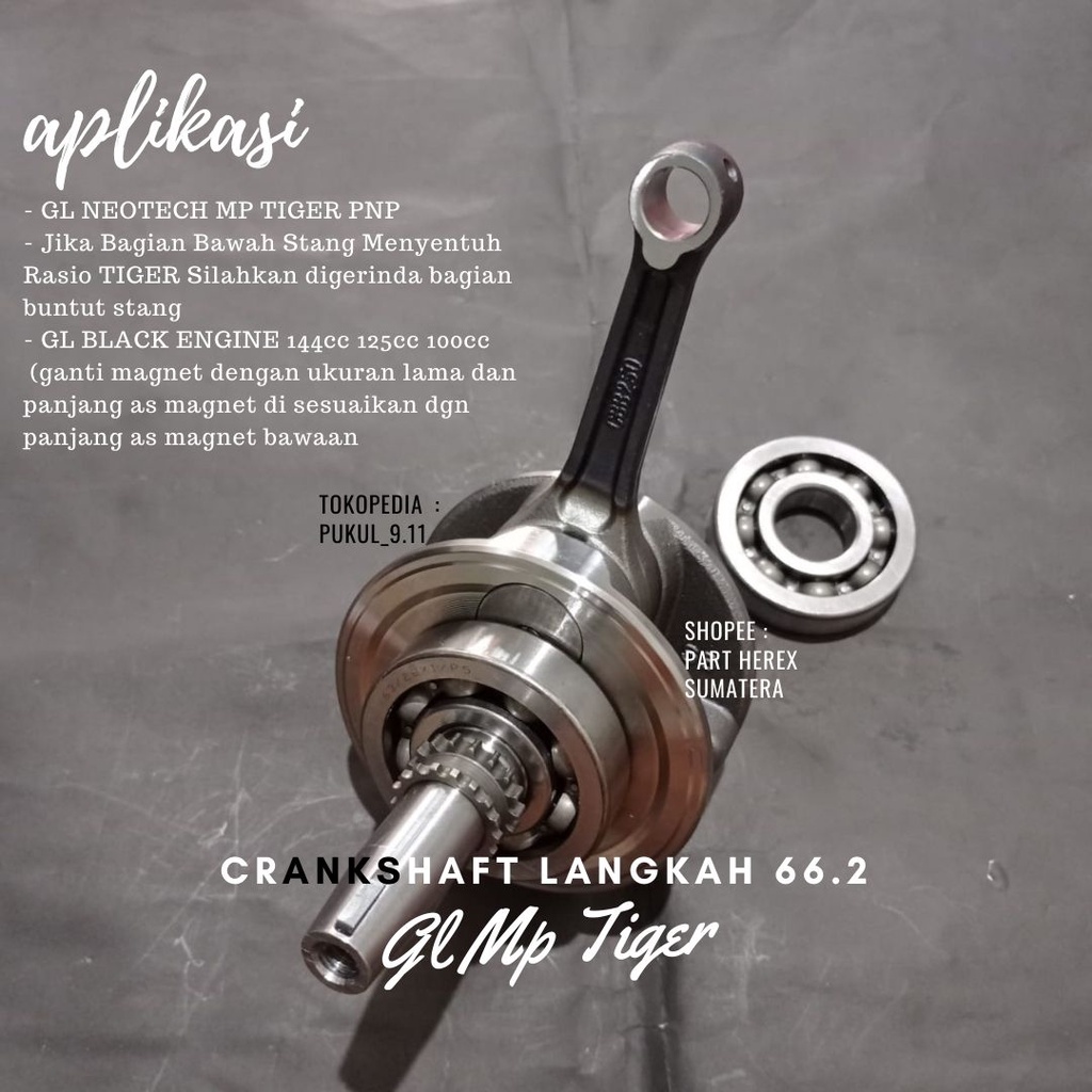 Jual BANDUL LANGKAH 66 XIEMA CRF 230 DIABLO PNP GL MP TIGER | Shopee ...