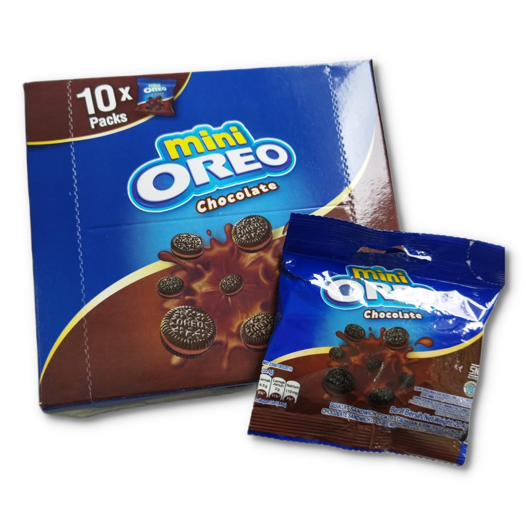 Jual Mini Oreo Biskuit Coklat | Shopee Indonesia
