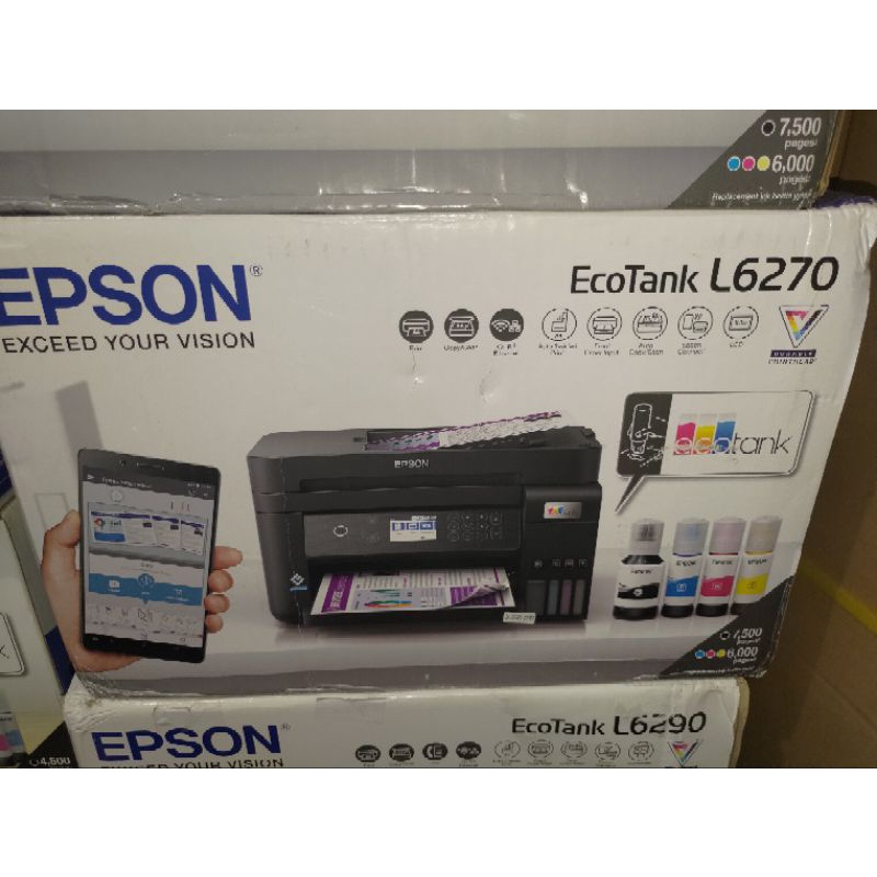 Jual Printer Epson L6270 infus ( Print Copy Scan Fac WiFi LCD Auto ...