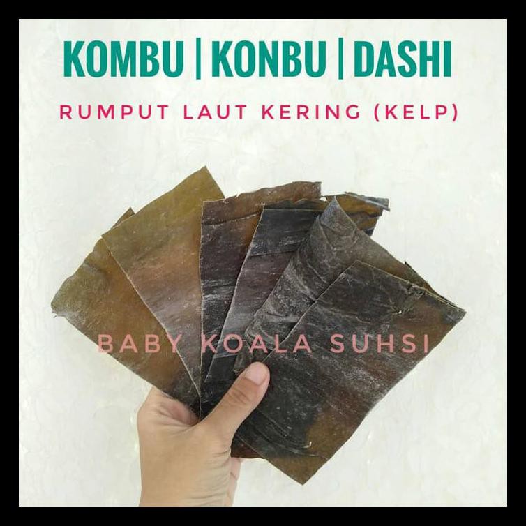 Jual Kombu | Konbu | Dashima | Kelp | Rumput Laut Kaldu | Dry Seaweed ...