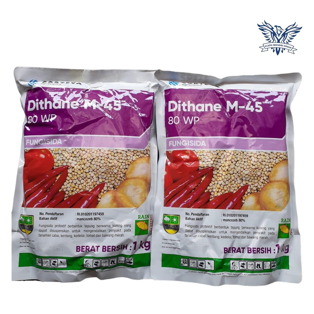 Jual Dithane 80WP 1kg Fungisida Mancozeb 80% Mengendalikan Penyakit ...