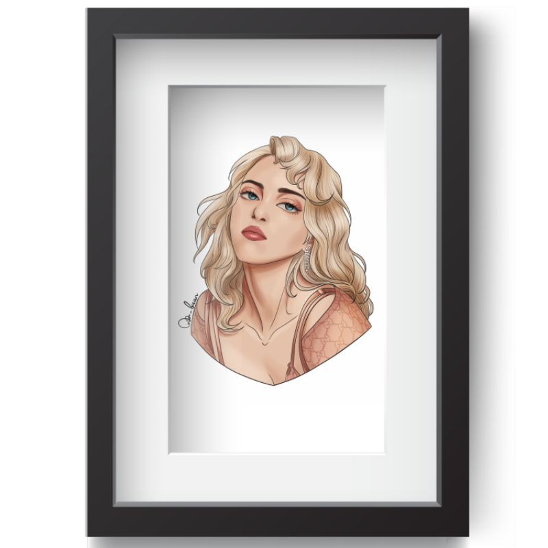 Jual Ilustrasi Wajah Semi Realis (Digital Art/Cetak) | Shopee Indonesia