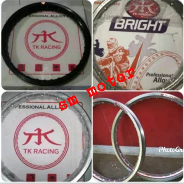 Jual velg tk Japan bright ukuran 160/17 Dan 185/18 | Shopee Indonesia