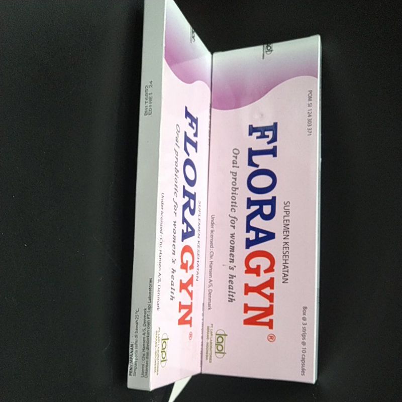 Jual FLORAGYN Prebiotik Kewanitaan/ Box/ 3 Strip@ 10 Kapsul | Shopee ...