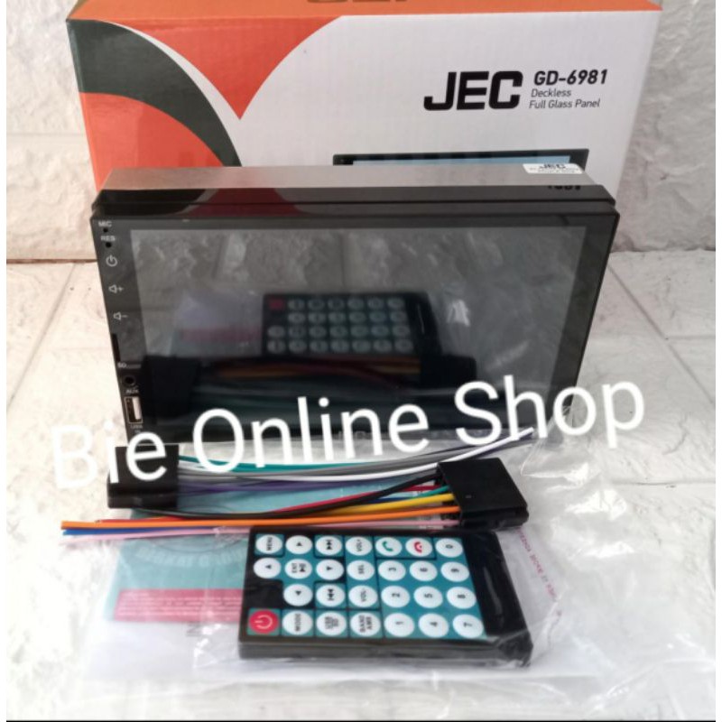 Jual HEADUNIT HEAD UNIT 7 INCH JEC GD-6981 MIRROR LINK FULL HD 1080 ...