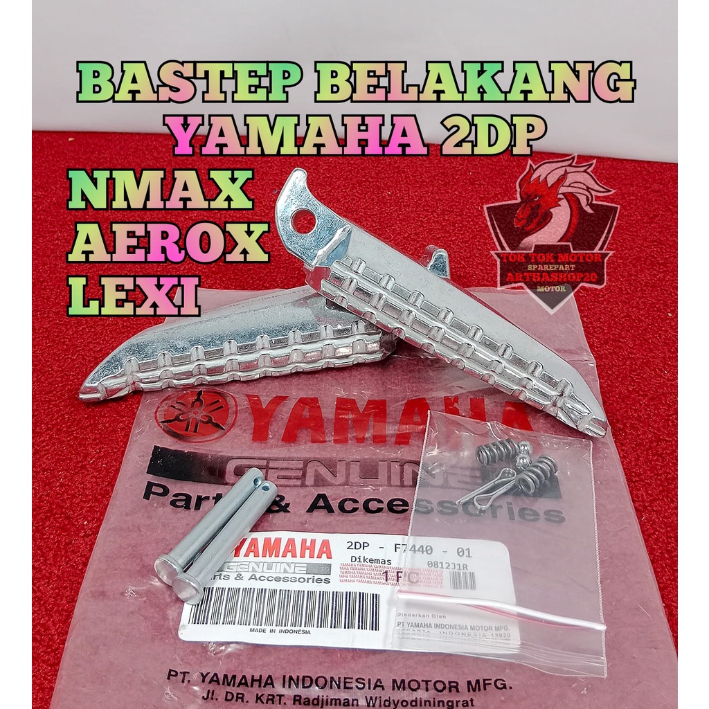 Jual BASTEP FOOTSTEP KUALITAS ASLI ORIGINAL YAMAHA 2DP NMAX N MAX ...