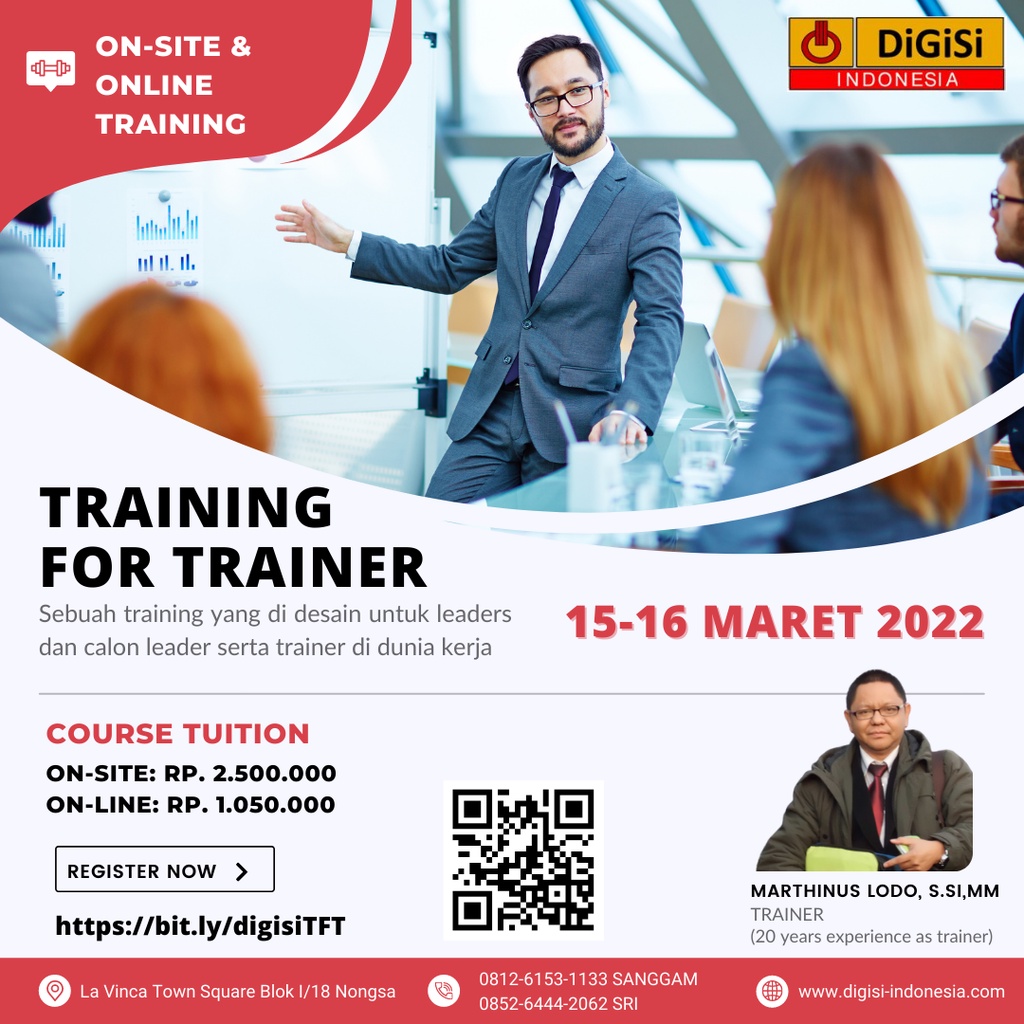 Jual Training Online - Training For Trainer (TFT) kelas Maret 2022 by ...
