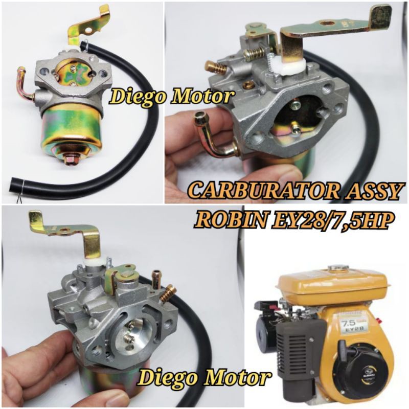 Jual Carburator karburator mesin penggerak Robin EY28 7,5hp | Shopee ...