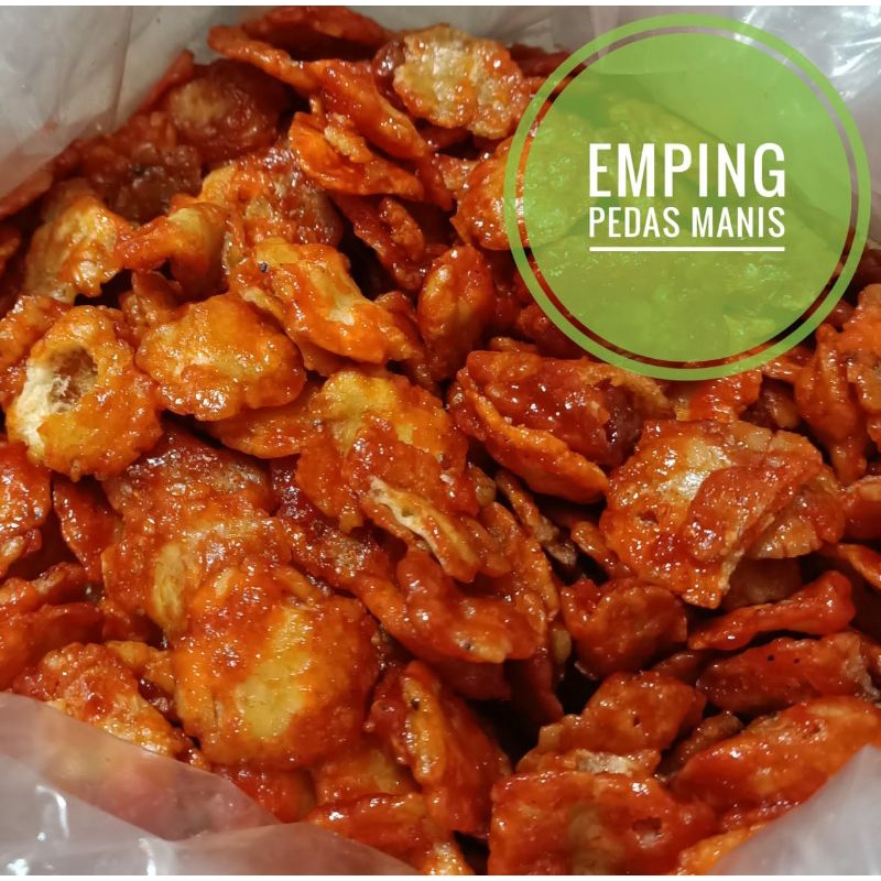 Jual Snack Makanan Ringan Krupuk Emping Mlinjo Pedas Manis Camilan ...