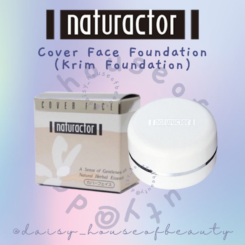Jual Naturactor Cover Face Foundation (Krim Foundation) | Shopee Indonesia
