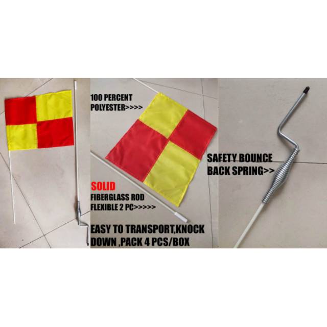 Jual Corner flag / bendera sudut lapangan | Shopee Indonesia