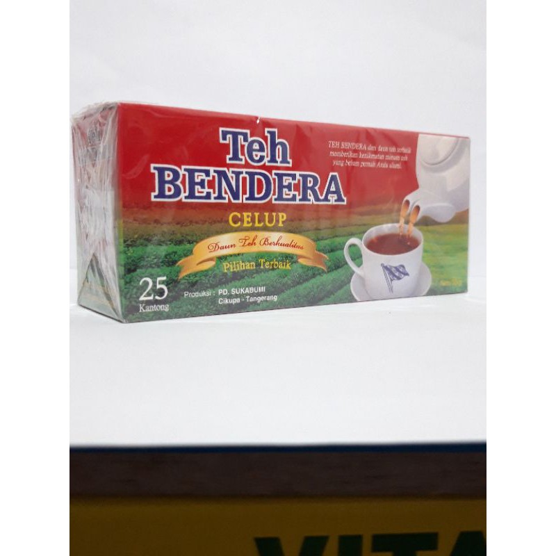 Jual Teh Bendera Celup Isi 25 Pcs | Shopee Indonesia