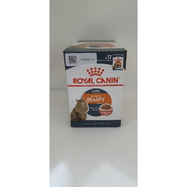 Jual ROYAL CANIN INTENSE BEAUTY GRAVY POUCH 12PCS(1BOX) | Shopee Indonesia