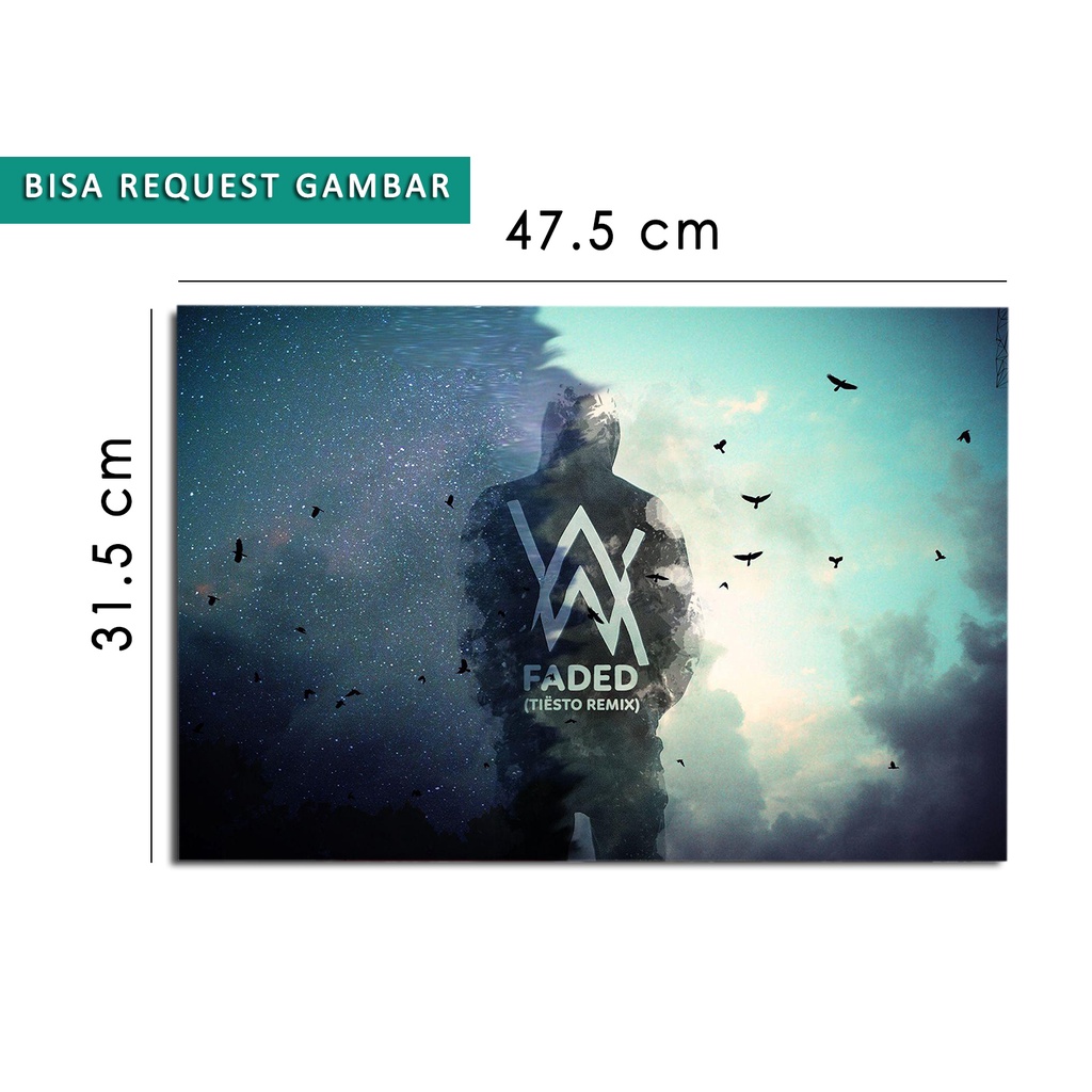 Jual Poster Alan Walker/Poster Ukuran A3/Hiasan Dinding/Poster Alan ...