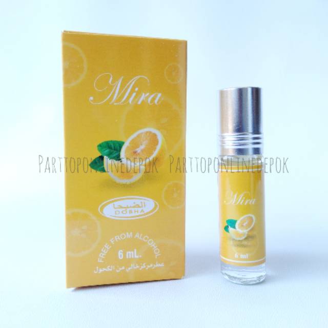 Jual Parfum Dobha Aroma MIRA LEMON 6ML Original Non Alkohol | Shopee ...