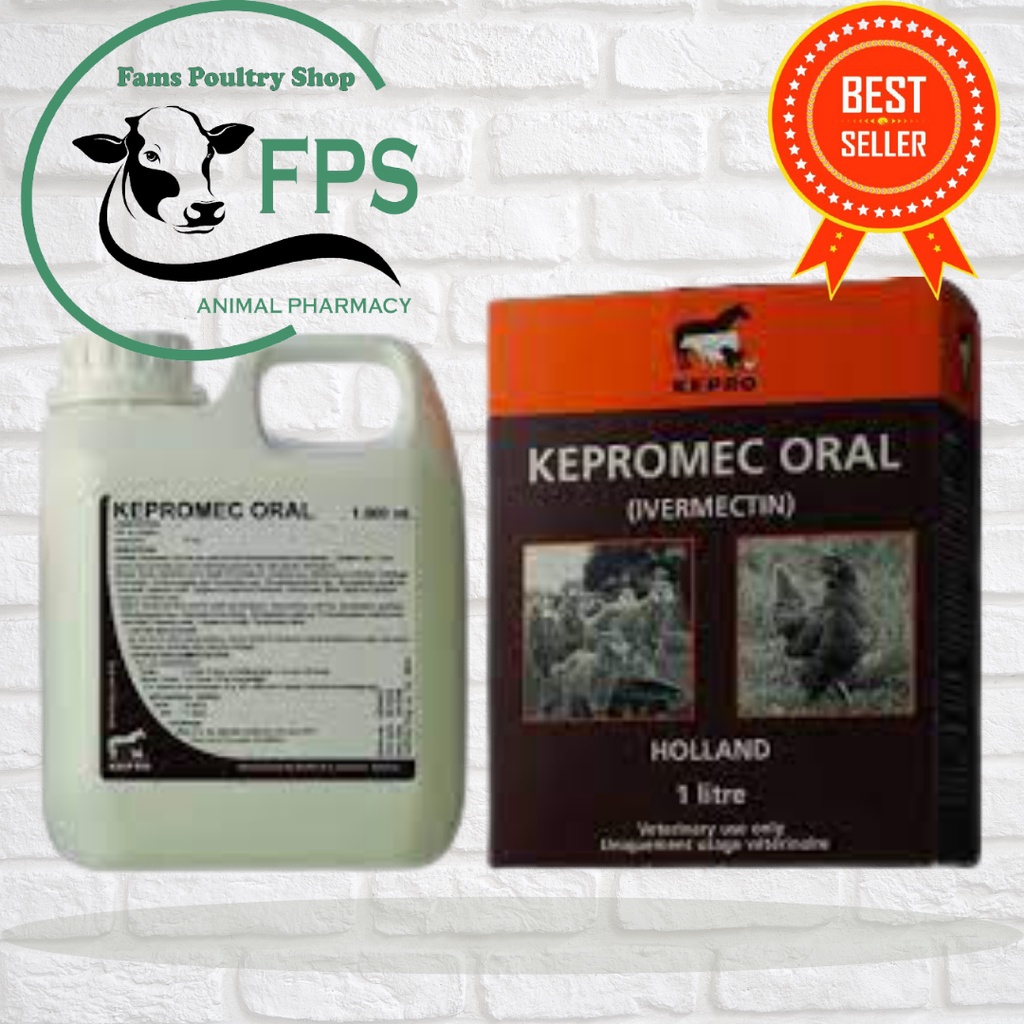 Jual KEPROMEC ORAL 1 LITER ( OBAT GUREM, DEMODEX, SCABIES ) | Shopee ...