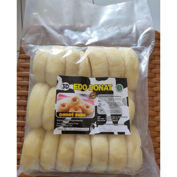 Jual EDO DONAT SUSU 3D | Shopee Indonesia