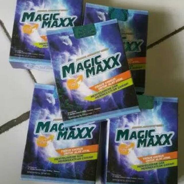 Jual TISSU - TISSUE MAGIC MAXX ISI 8 SASET | Shopee Indonesia