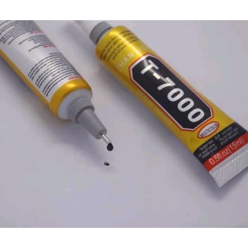 Jual LEM LCD TOUCHSCREEN T7000 T-7000 15ML HITAM ORI TERMURAH | Shopee Indonesia