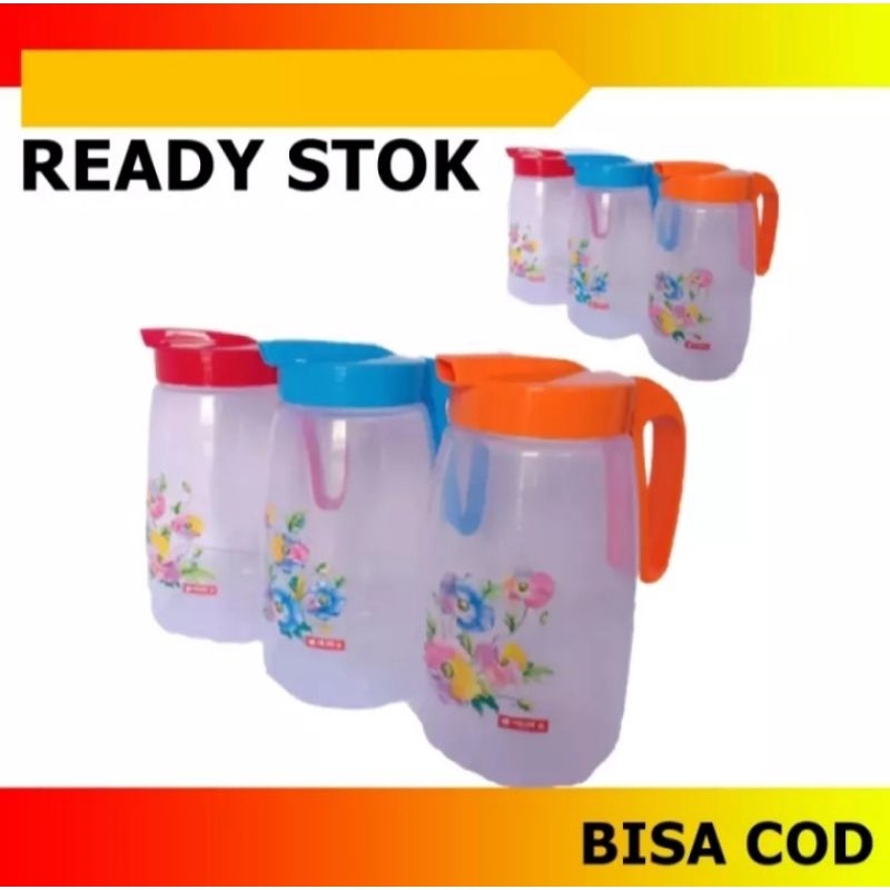 Jual TERLARIS Teko Florida Water Jug LIONSTAR 2,1Liter | Shopee Indonesia