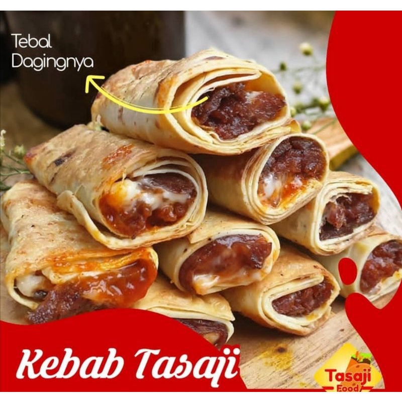 Jual Kebab Mini Beef Original Tasaji / rasa tomat dan pedas tasaji ...