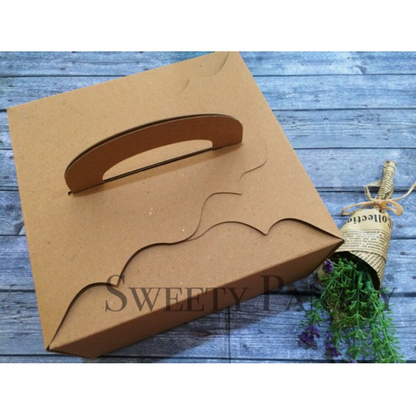 Jual Unik packaging kue box kue dus kue ukuran 20x20cm terakhir ...