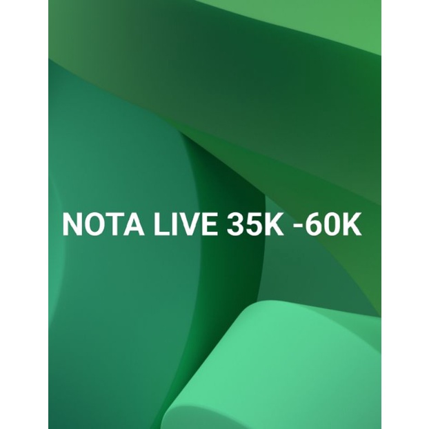 Jual nota lelang/check out live 35k-60k | Shopee Indonesia