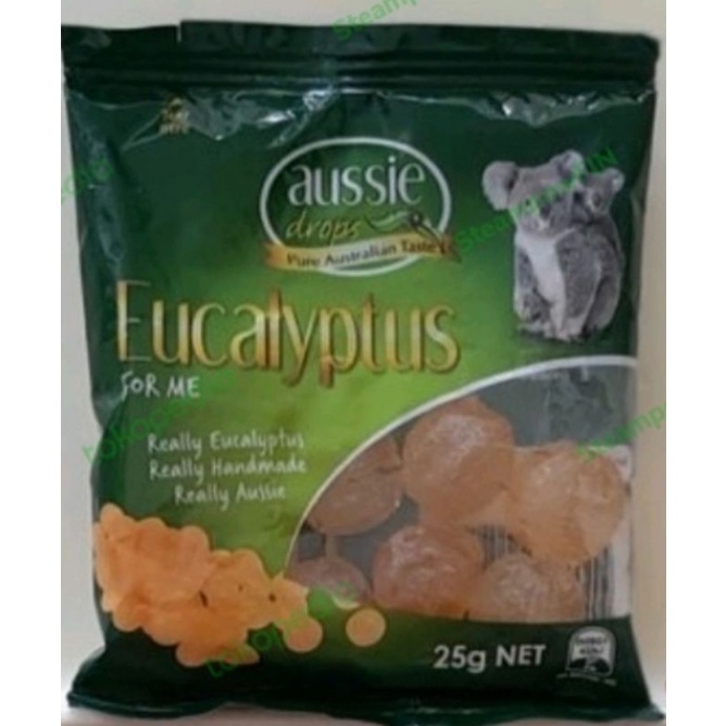 Jual Aussie Drops Eucalyptus Throat Candy Australia Permen Pelega ...