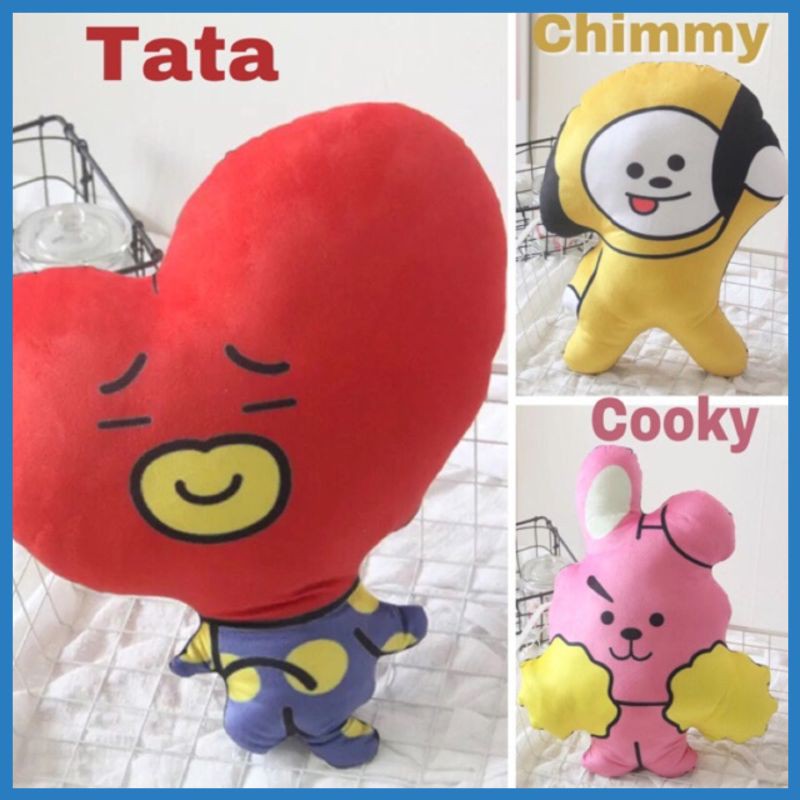 Jual BONEKA BEAR JUMBO HBVI BONEKA TATA V MERAH BAND KOREA BTS BT21 ...