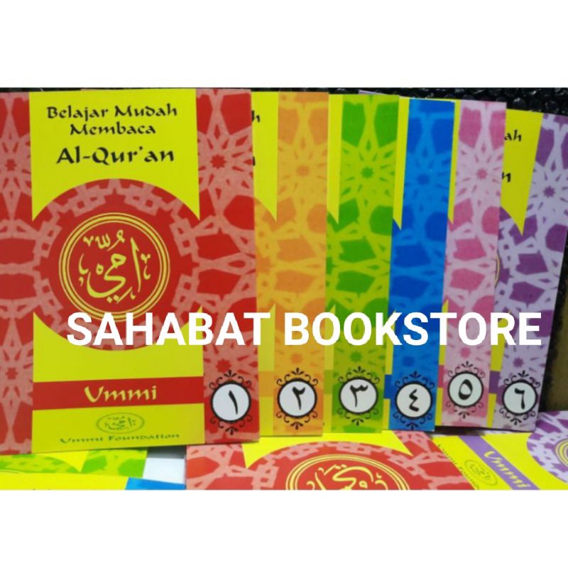 Jual BELAJAR MUDAH MEMBACA AL-QUR'AN METODE UMMI JILID 1-6 | Shopee Indonesia