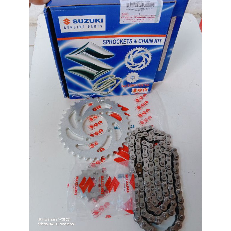 Jual Gir set Suzuki Smash 110 new Smash old Titan Shogun 125 Ori SGP | Shopee Indonesia