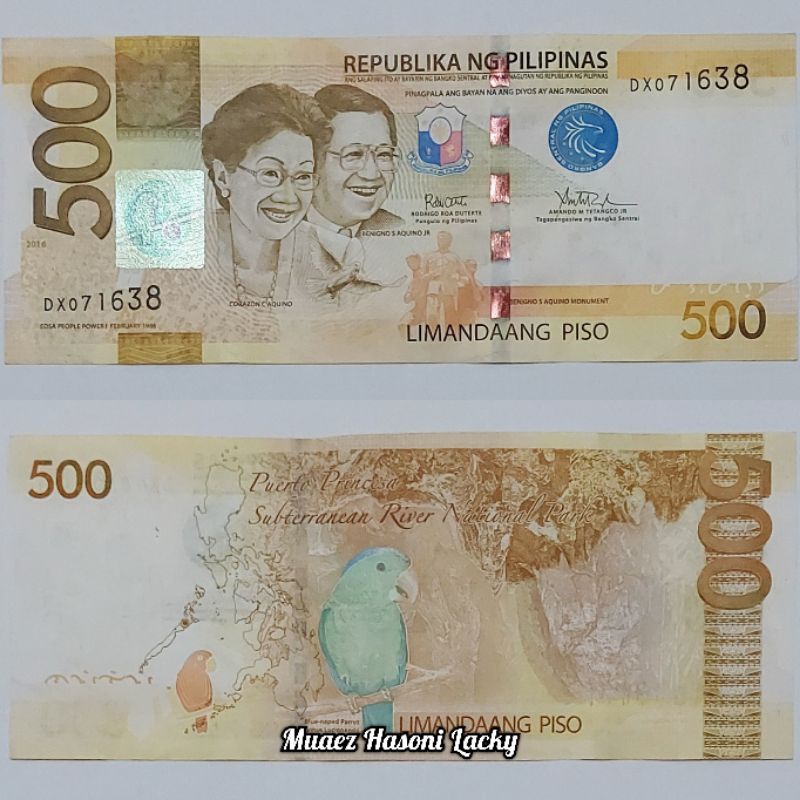 Jual Koleksi Peso Pilipina Pecahan 500 Original | Shopee Indonesia