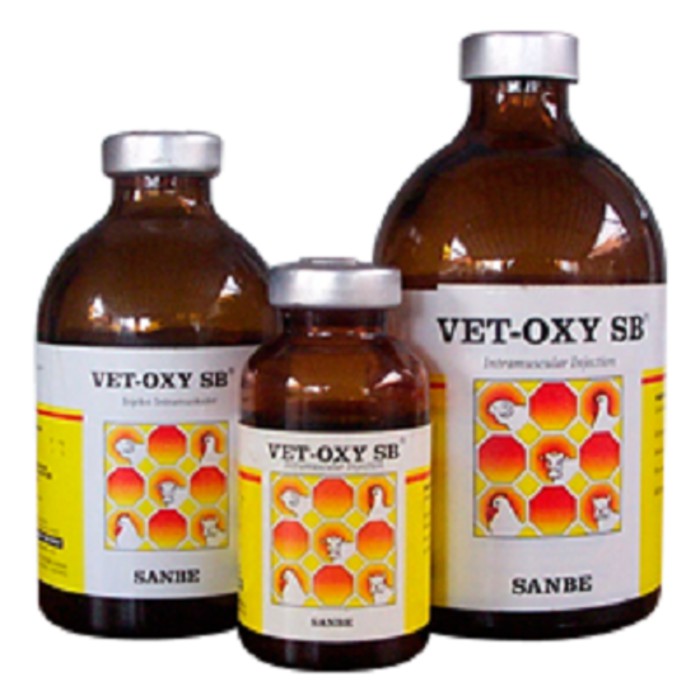Jual obat hewan VET OXY SB injeksi intramuscular isi 100 ml proksi ...