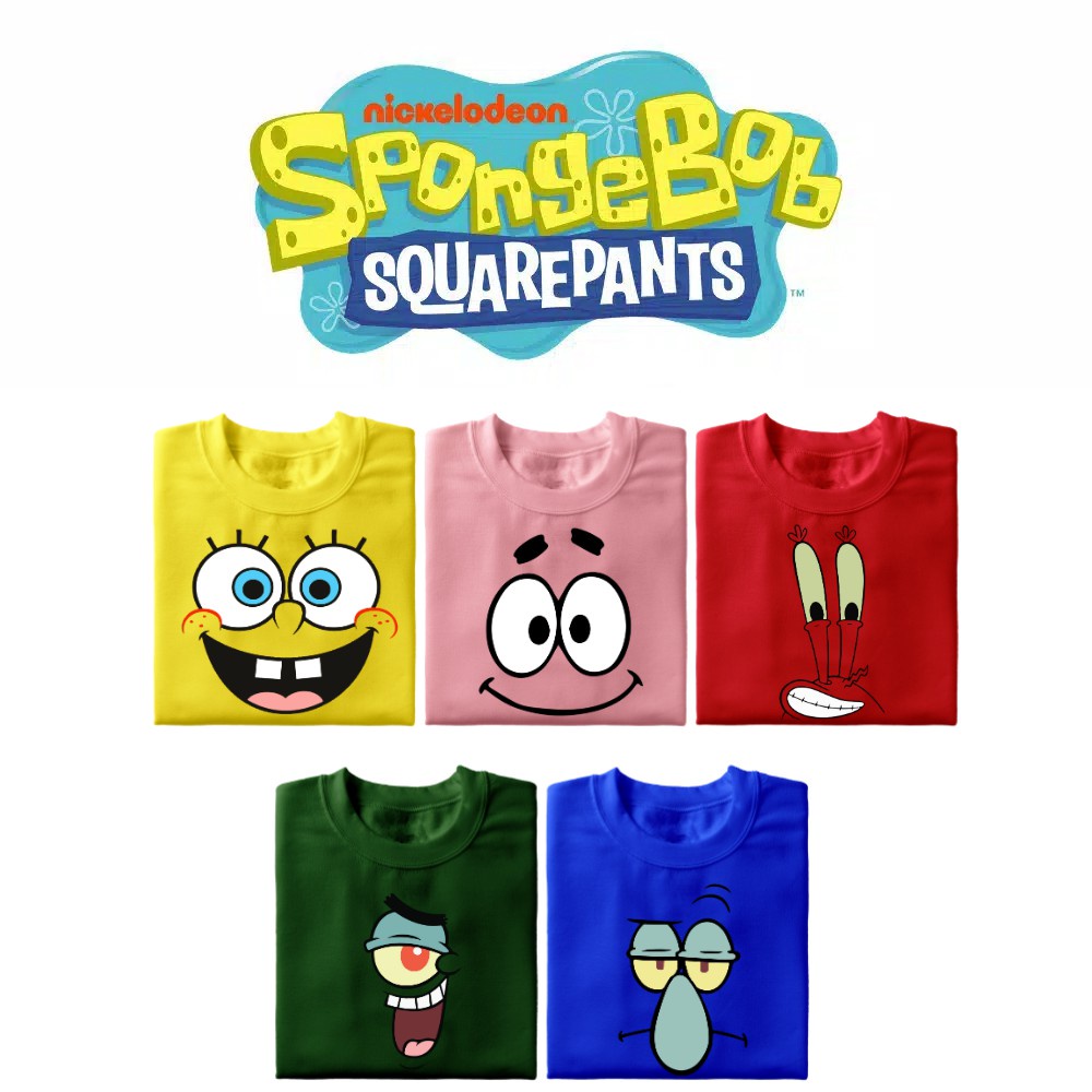 Jual Baju Kaos SPONGEBOB KARTUN Untk REMAJA TANGGUNG & DEWASA, PATRICK ...