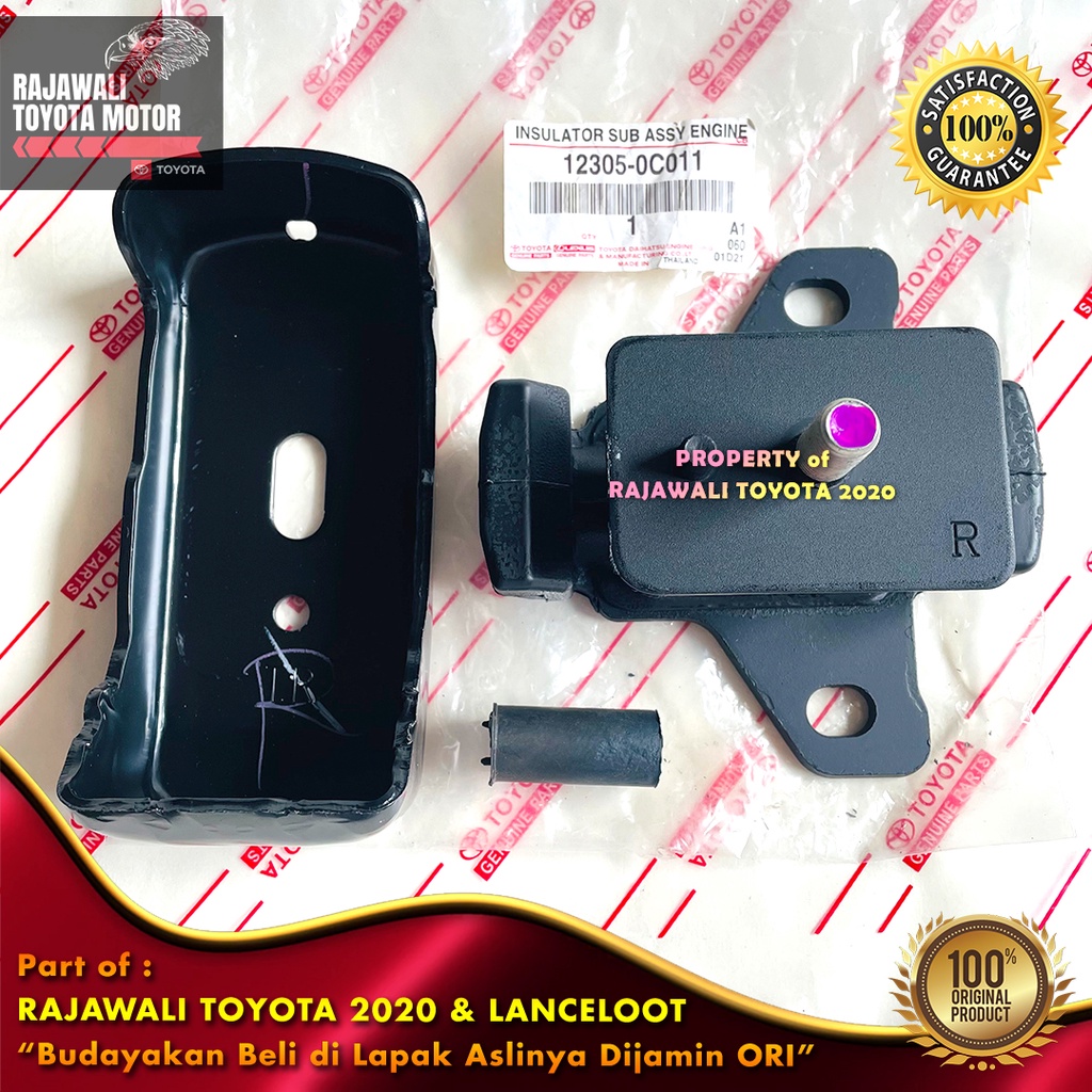 Jual Engine Mounting Depan Innova, Fortuner, Hilux 2004-2015 Bensin ...