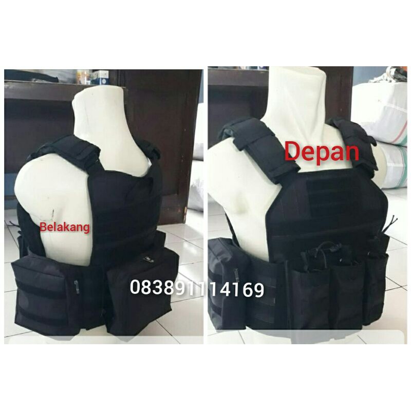 Jual ROMPI BRIMOB TNI POLRI BODI VEST, rompi anti peluru tanpa baja ...