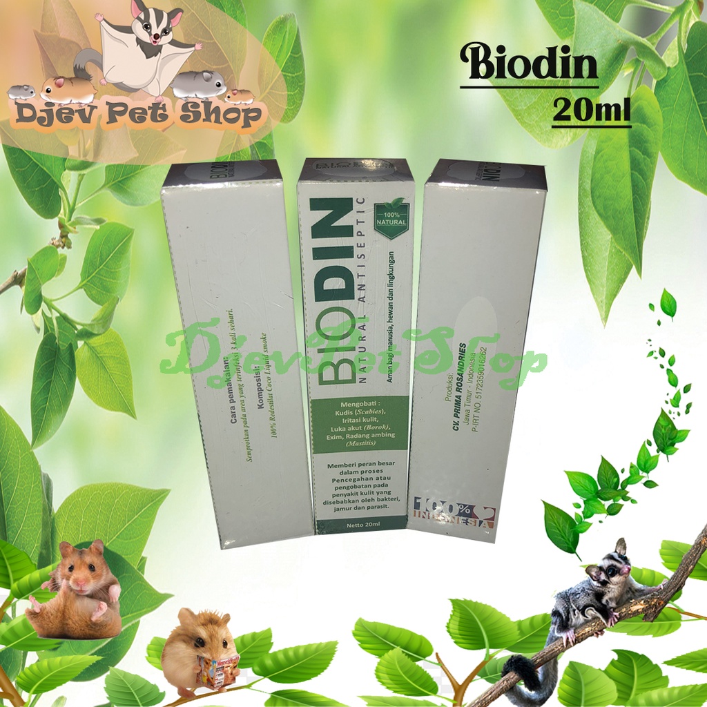 Jual [B5] BIODIN SPRAY 20ml BIODIN OBAT JAMUR OBAT KUTU OBAT LUKA HEWAN ...