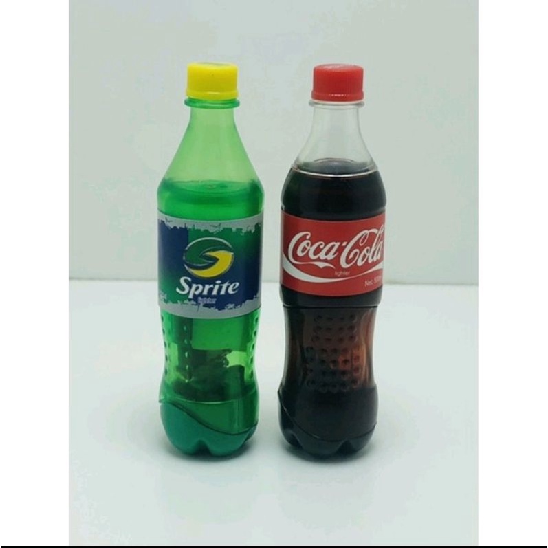 Jual Miniatur Botol Cola/Sprite Korek Api Unik | Shopee Indonesia