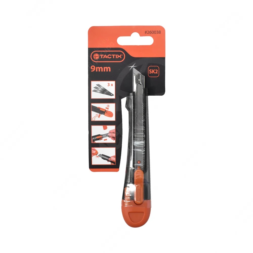 Jual ACE Tactix Pisau Cutter 9 Mm - Orange | Shopee Indonesia