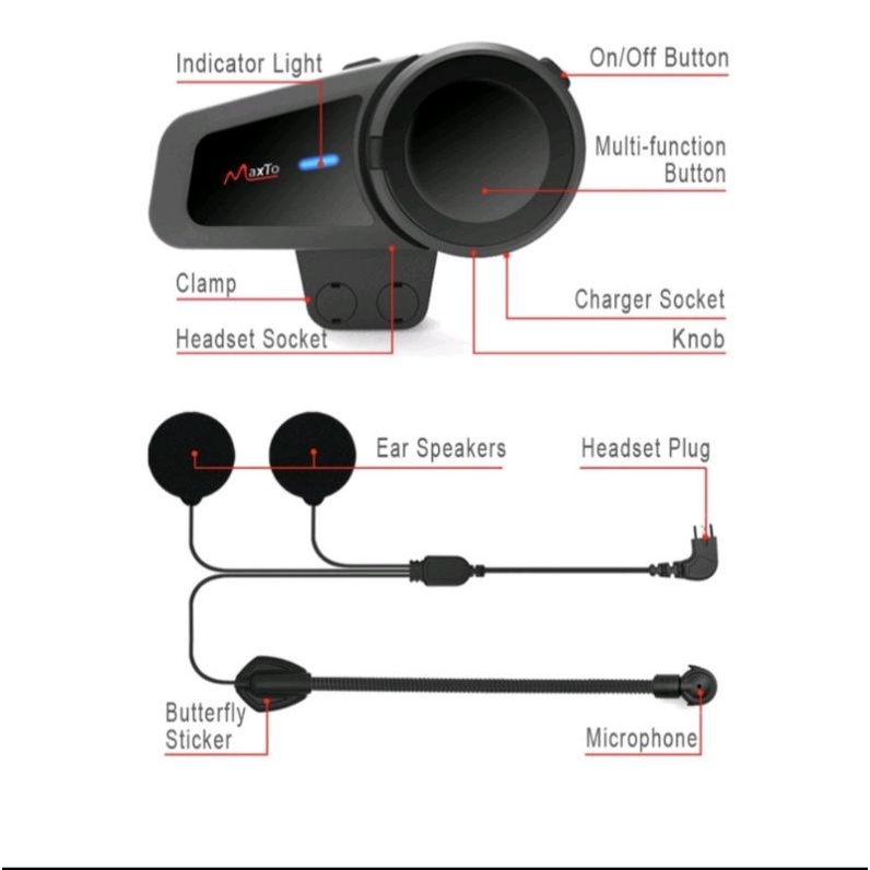 Jual intercom maxto M2 | Shopee Indonesia