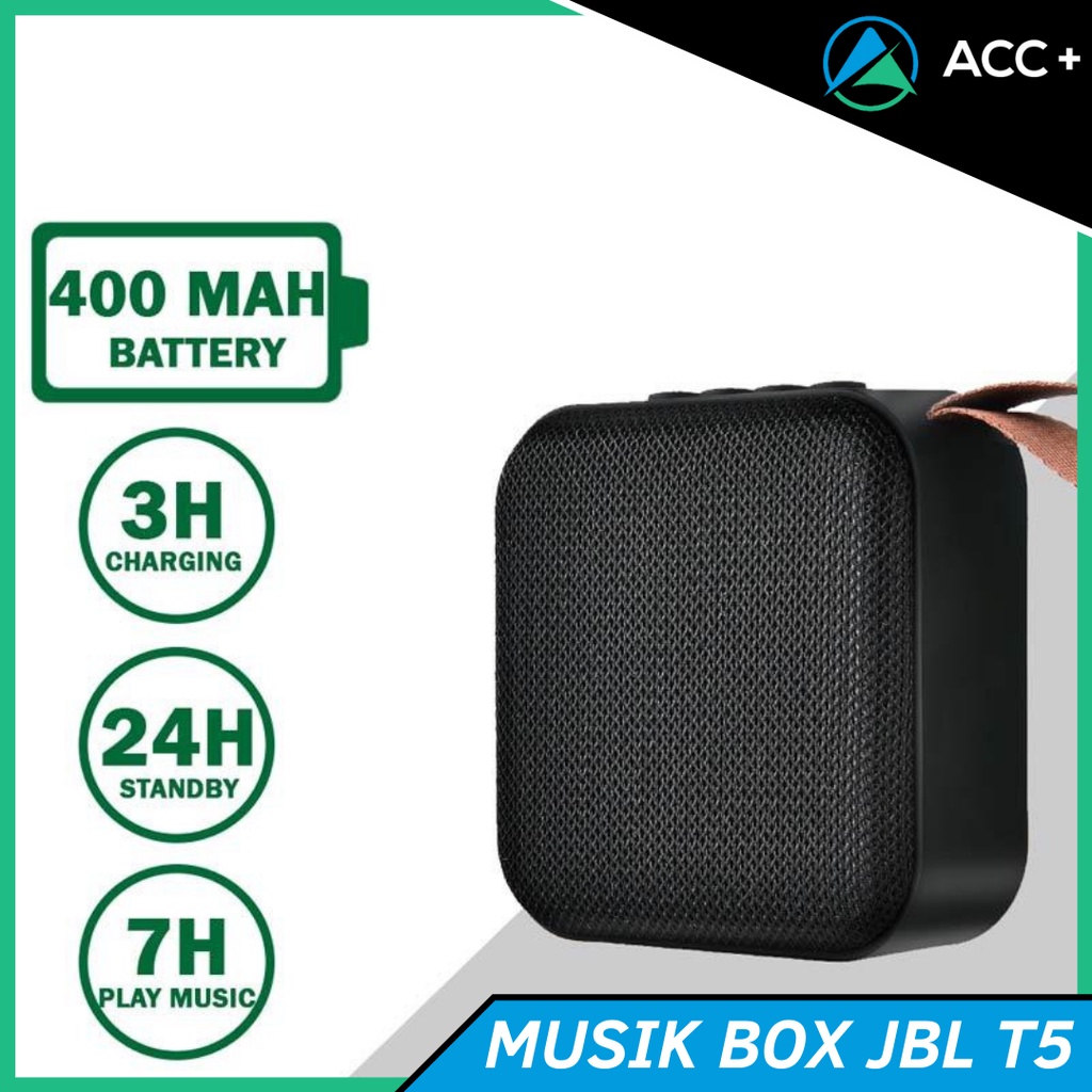 Jual Speaker Bluetooth Musik Box Speaker JBL T5A speaker wireless mini ...