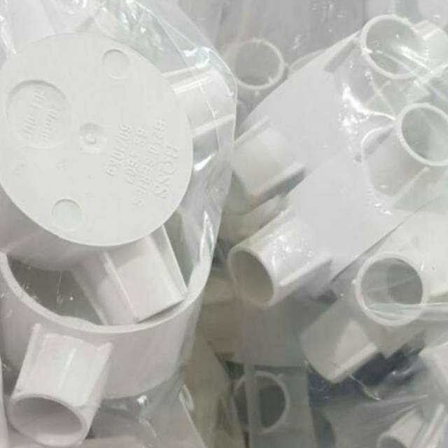 Jual TEE DUS PIPA 20mm BOSS / T DUS CABANG 3 dan CABANG 4 | Shopee ...