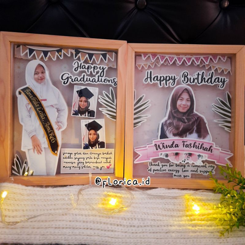 Jual Floral Frame 3D Pop Up | SCRAP FRAME, POP UP FRAME | Shopee Indonesia